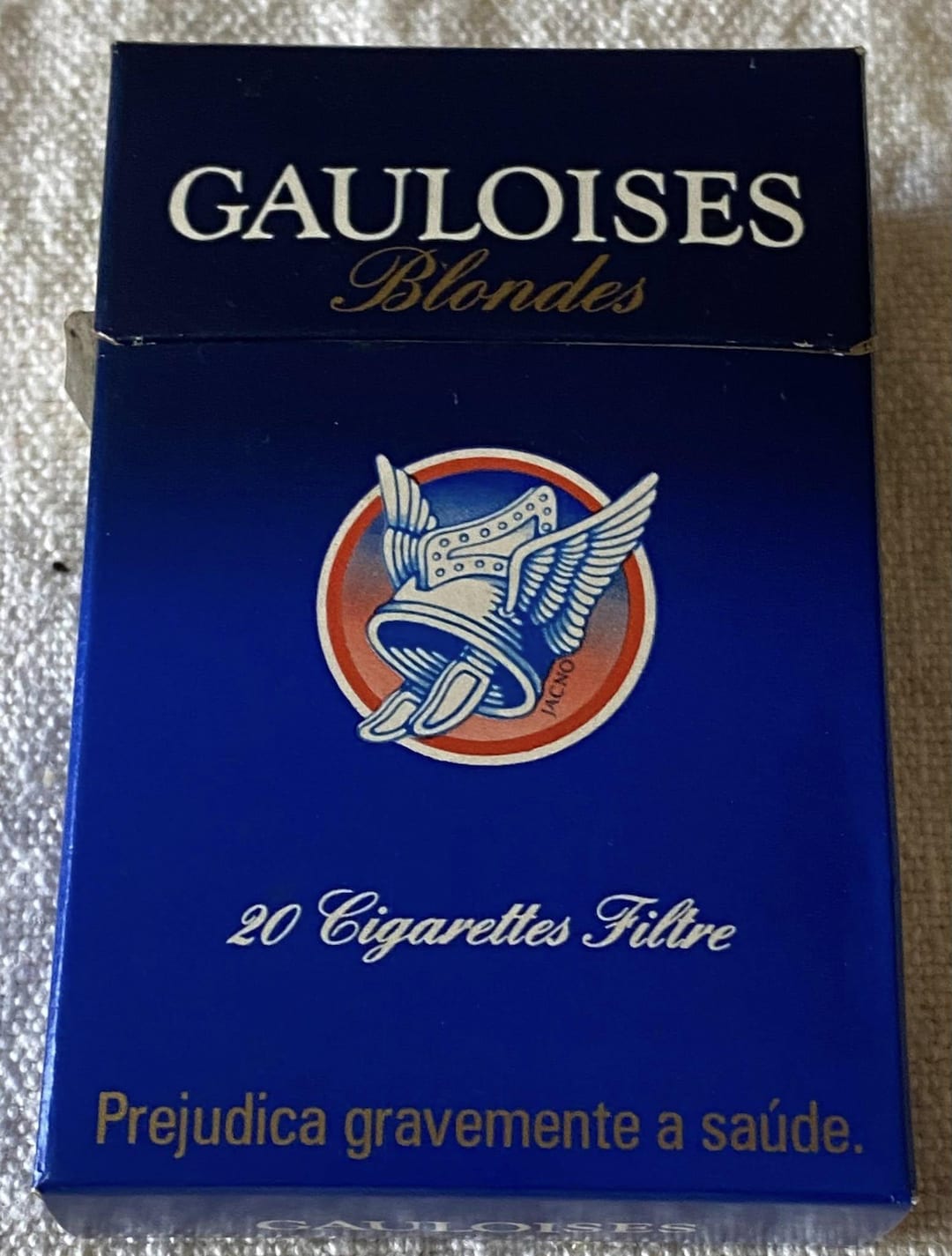 Vintage Gauloises Blondes Cigarette Pack – Empty French Tobacco ...