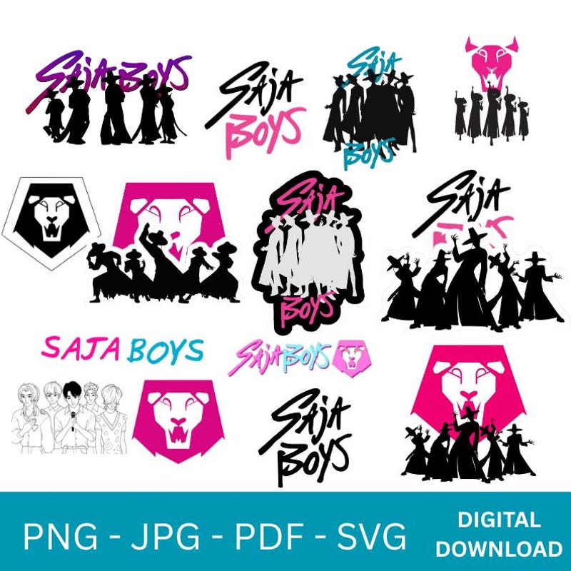 Saja Boys Logo Svg - Etsy