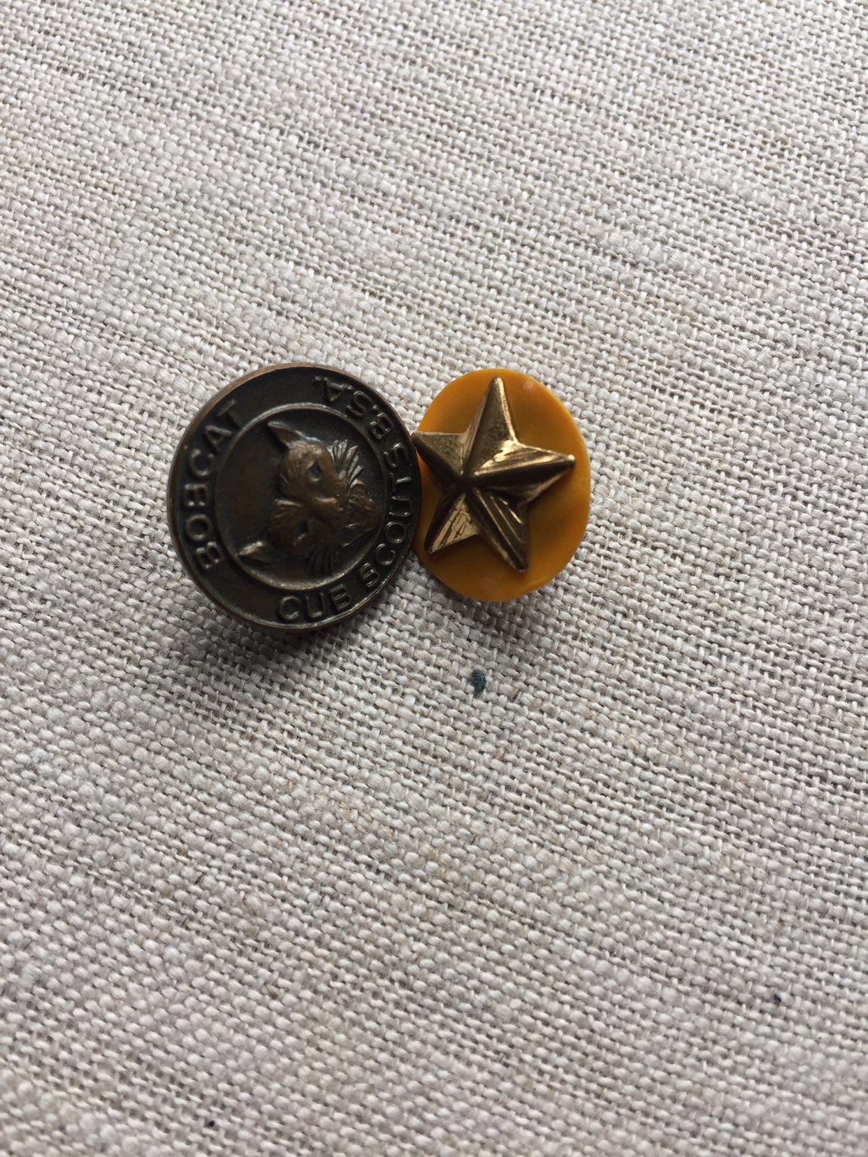 Vintage Boy Scout Pins TWO Vintage Boy Scout Pins 6 Dollars for TWO Cub ...