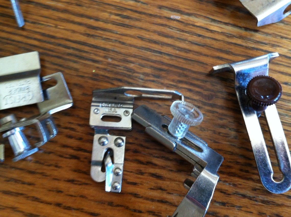 Vintage GREIST Sewing Attachments in Original Box 10 Pieces Vintage ...