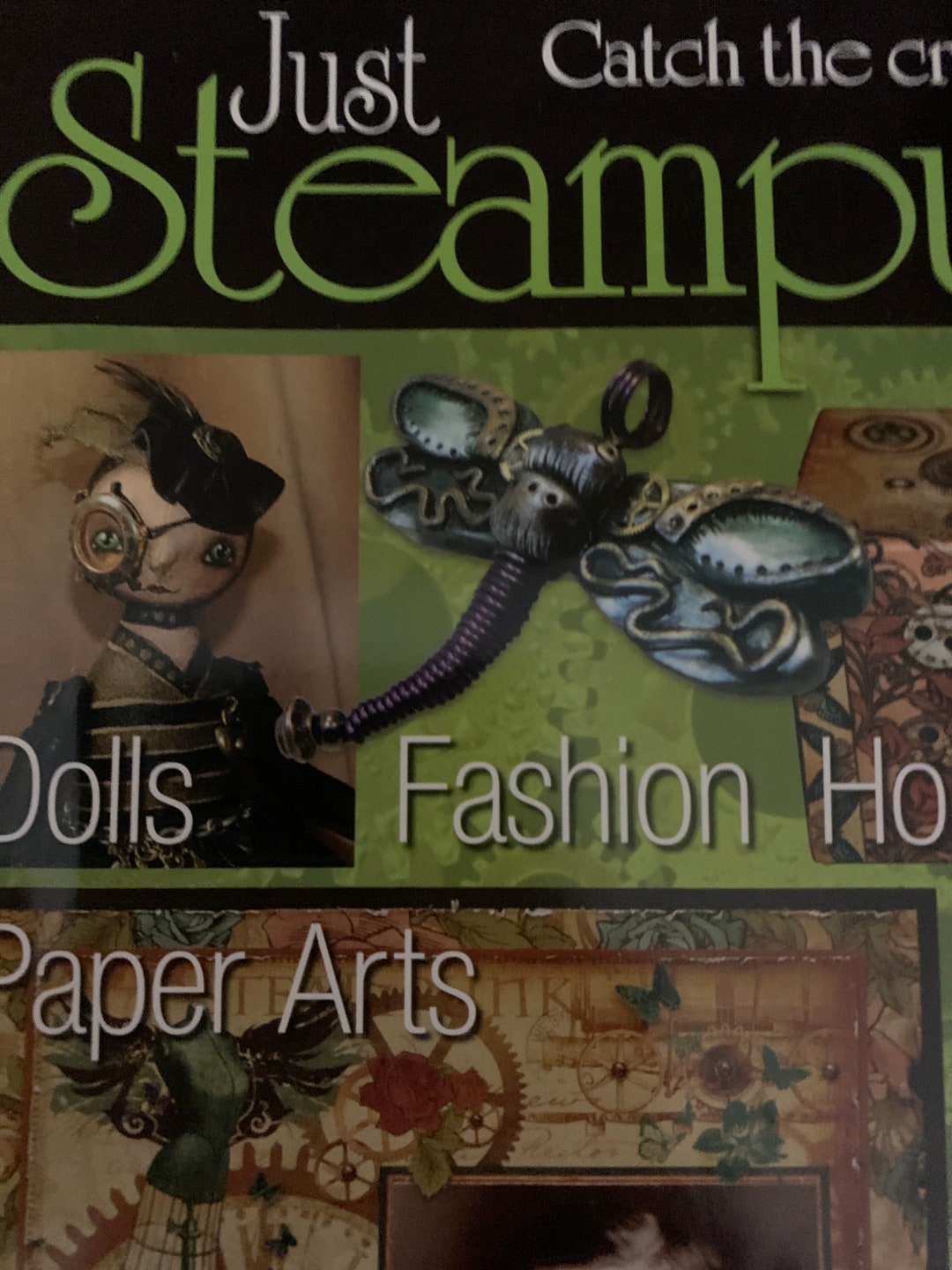 Just Steampunk! Magazine From 2011 Includes Dolls Fashion Home Decor ...