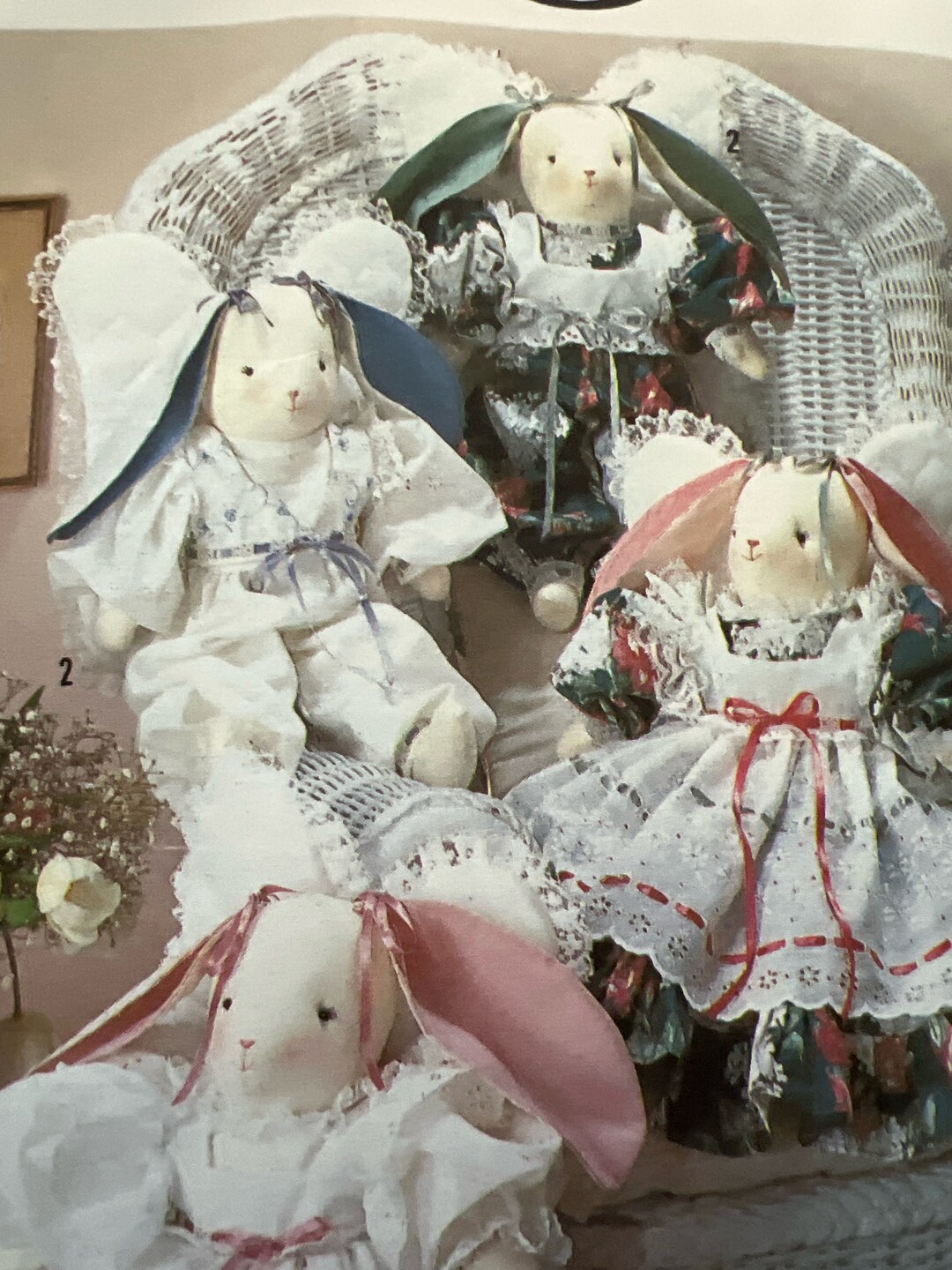 Simplicity 7044 Bunny Pattern 1990 Bunny or Bear Draft Stoppers. Bunny ...