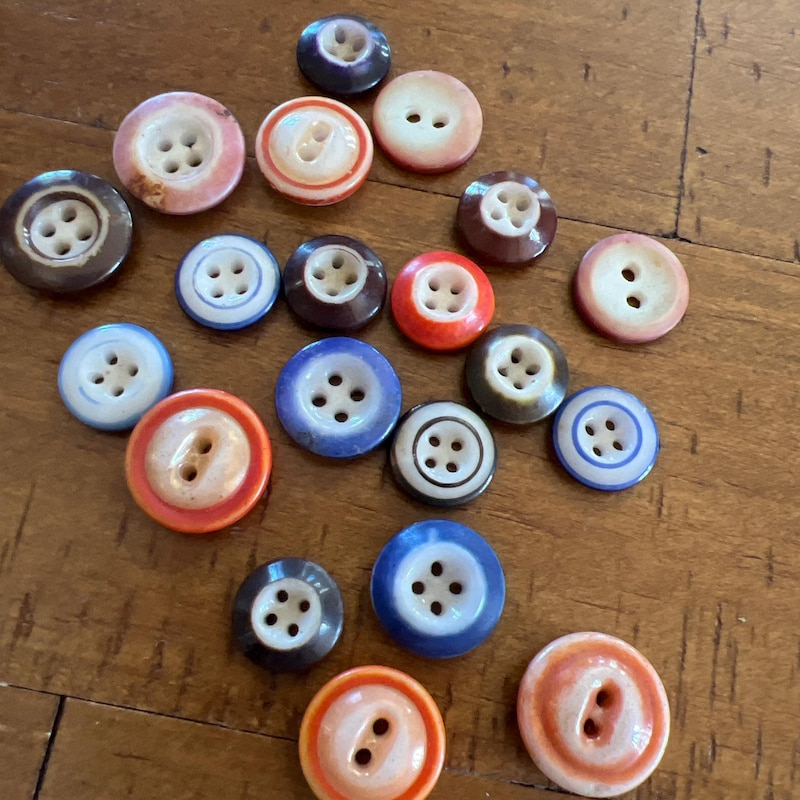 Porcelain Buttons - Etsy