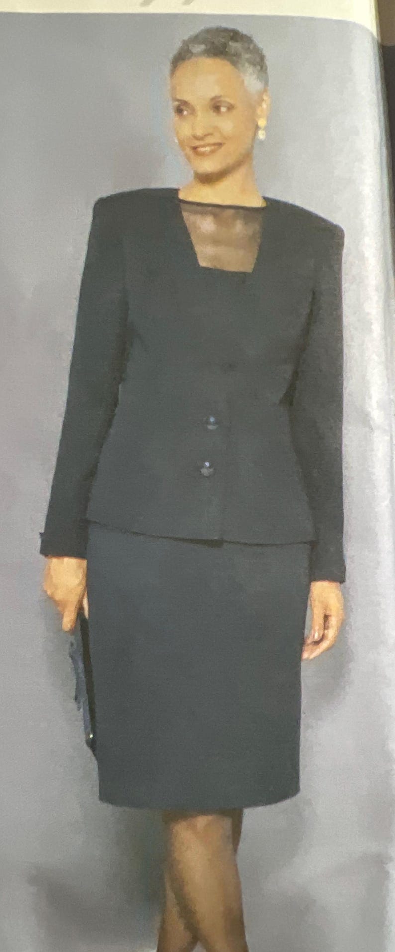 Vogue Design Misses Pattern No.9769 Sizes 12 14 16 Misses Dress 1997 ...