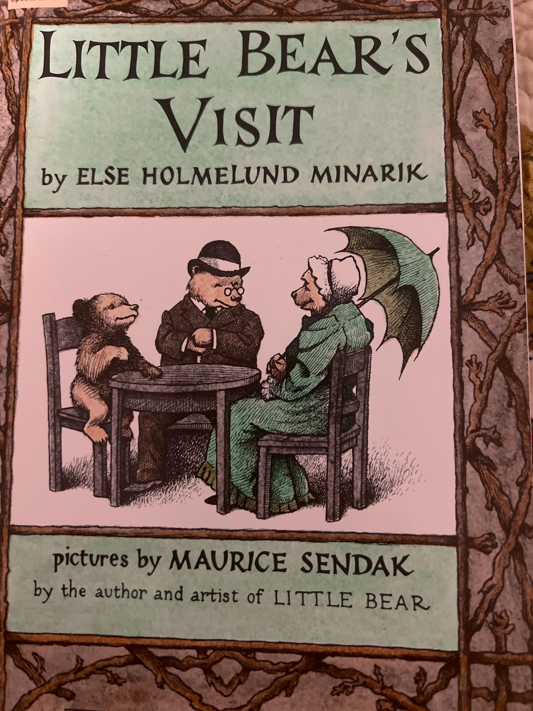 Sale 1981 Little Bears Visit Book Pictures by Maurice Sendak Author Else Hilmelund Minarik ...