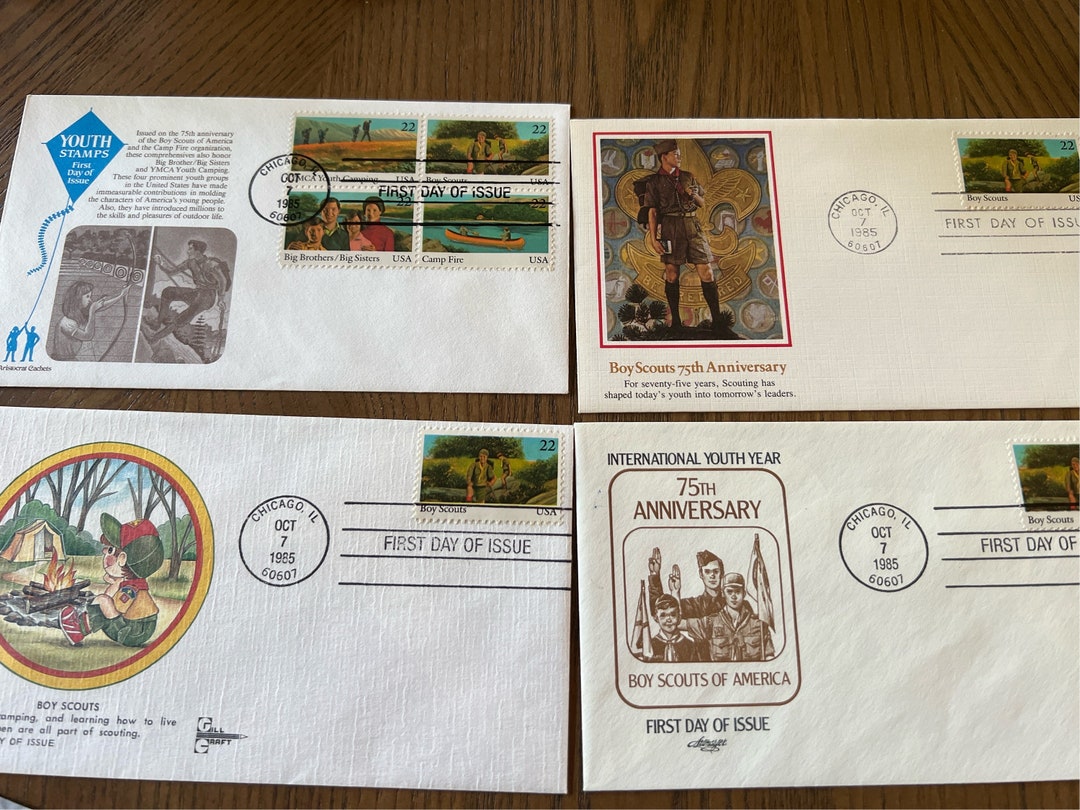 First Day Covers Postage Stamp Covers Oct 1985 International Youth Year ...