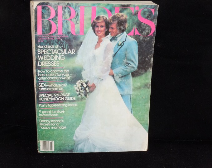 Vintage "brides" Magazines 1980 and 1983 - Etsy