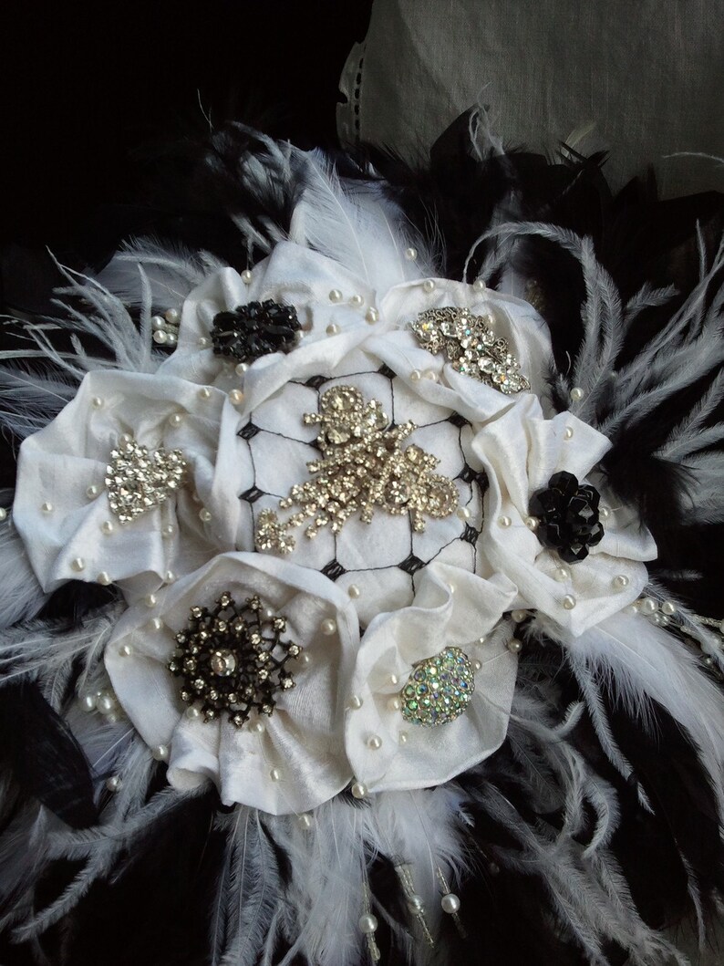 Broach Bouquet Brooch Bouquet Bridal Bouquet Jeweled Bouquet Brooch ...