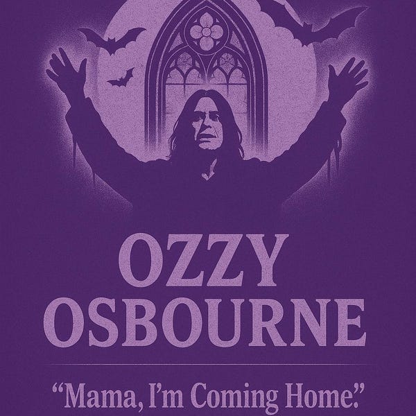 Ozzy Osbourne Stencil - Etsy