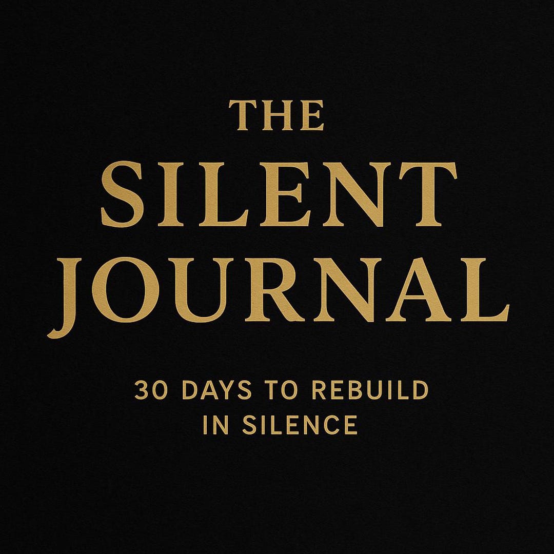 The Silent Journal 30 Day Stoic Mindset Journal Printable PDF - Etsy