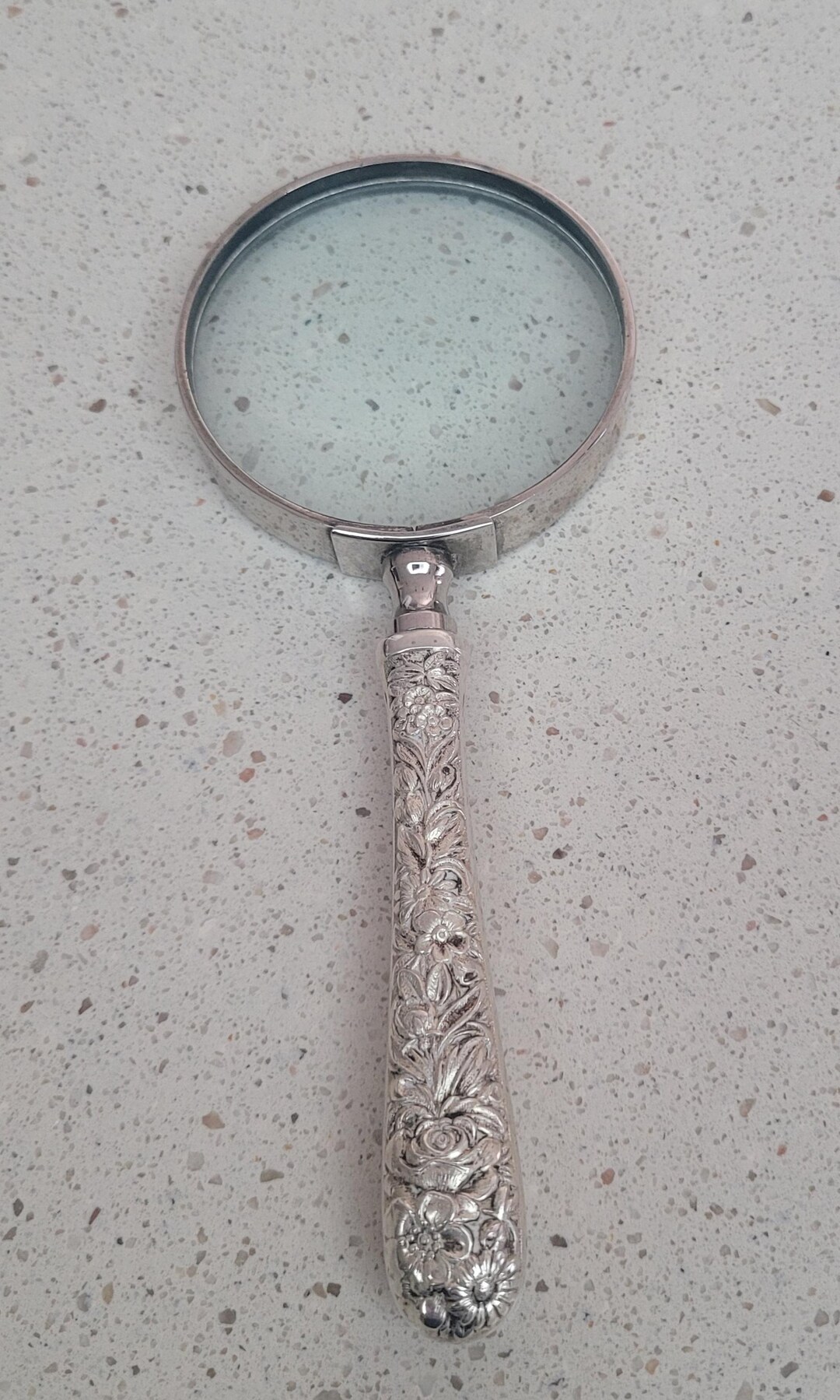 Sheffield Sterling Silver Magnifying Glass - Etsy
