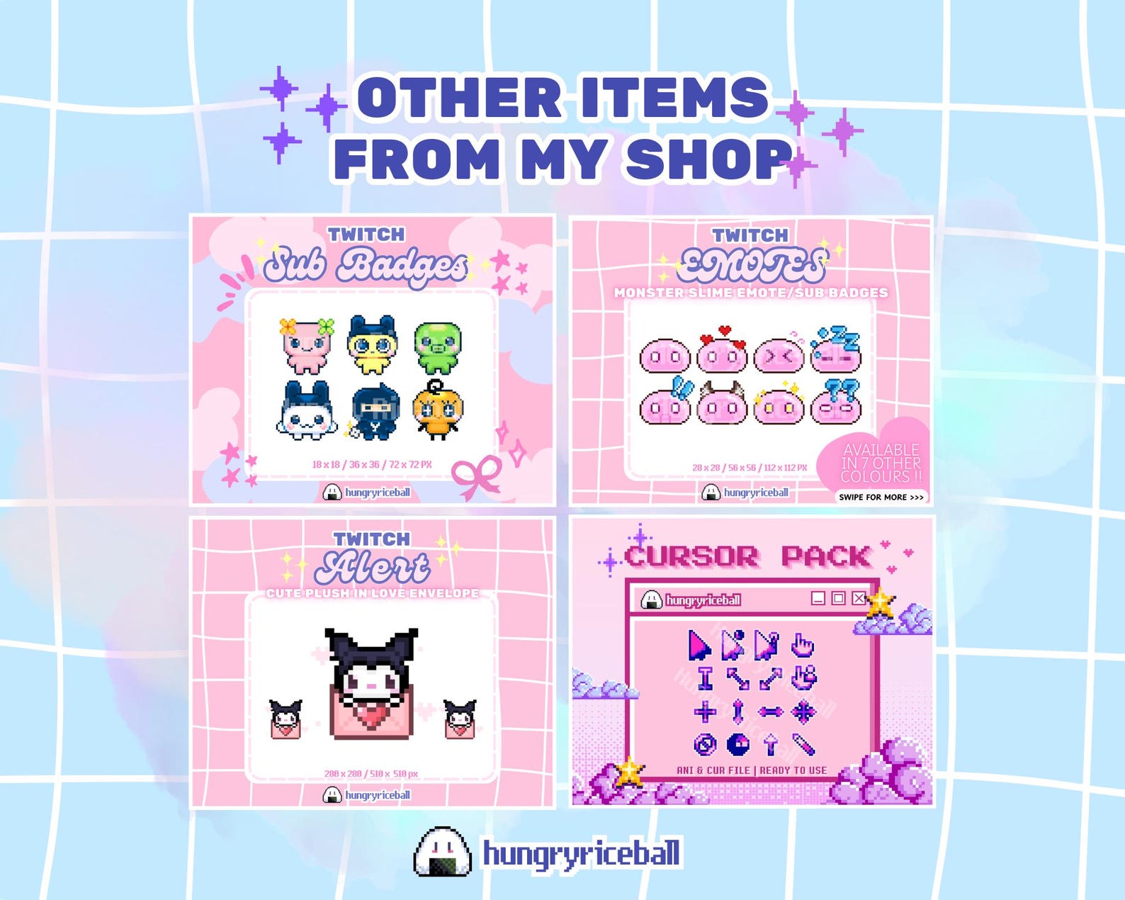 Hatsune Miku Cursor Pack | Animated Custom Girl Cursors | Pixel Art ...