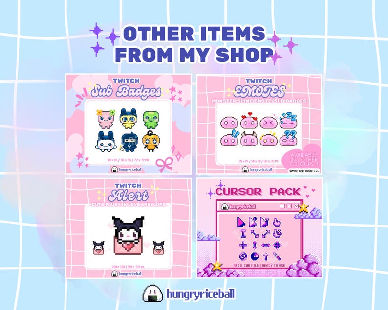 Hatsune Miku Cursor Pack | Animated Custom Girl Cursors | Pixel Art ...