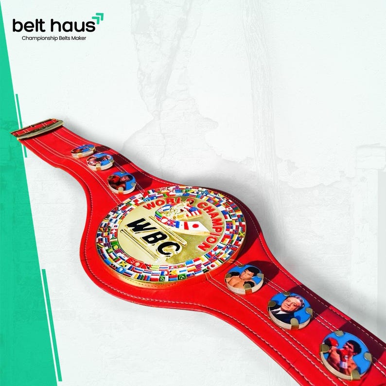 New WBC World Boxing Championship Belt Replica | Heavyweight Boxing Belt Replica | Real Leather ...