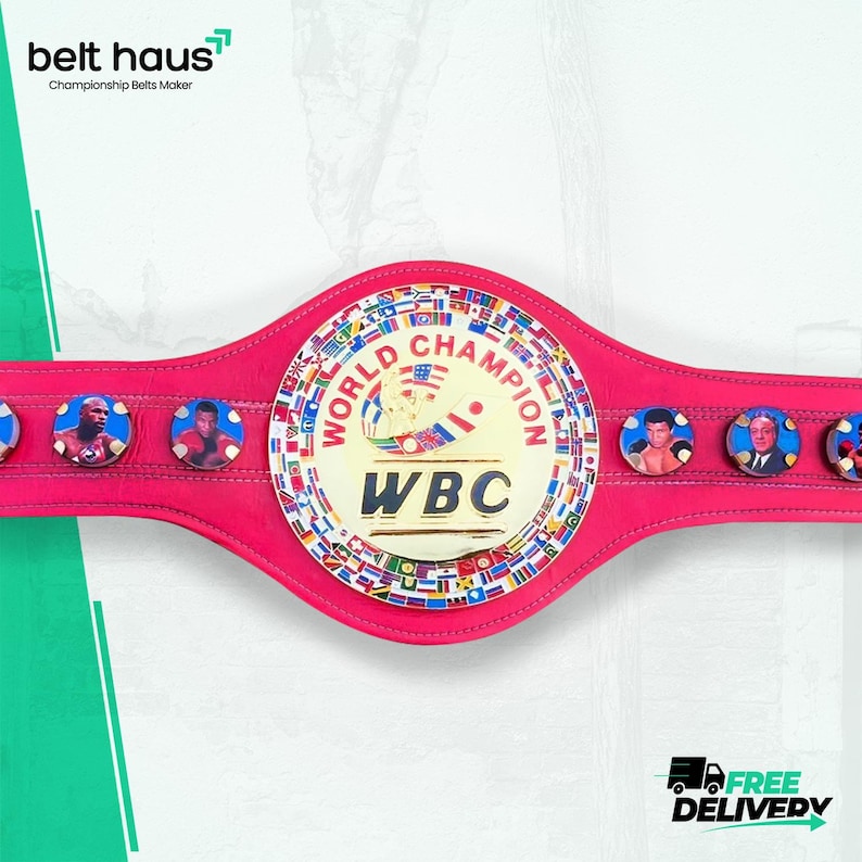 New WBC World Boxing Championship Belt Replica | Heavyweight Boxing Belt Replica | Real Leather ...