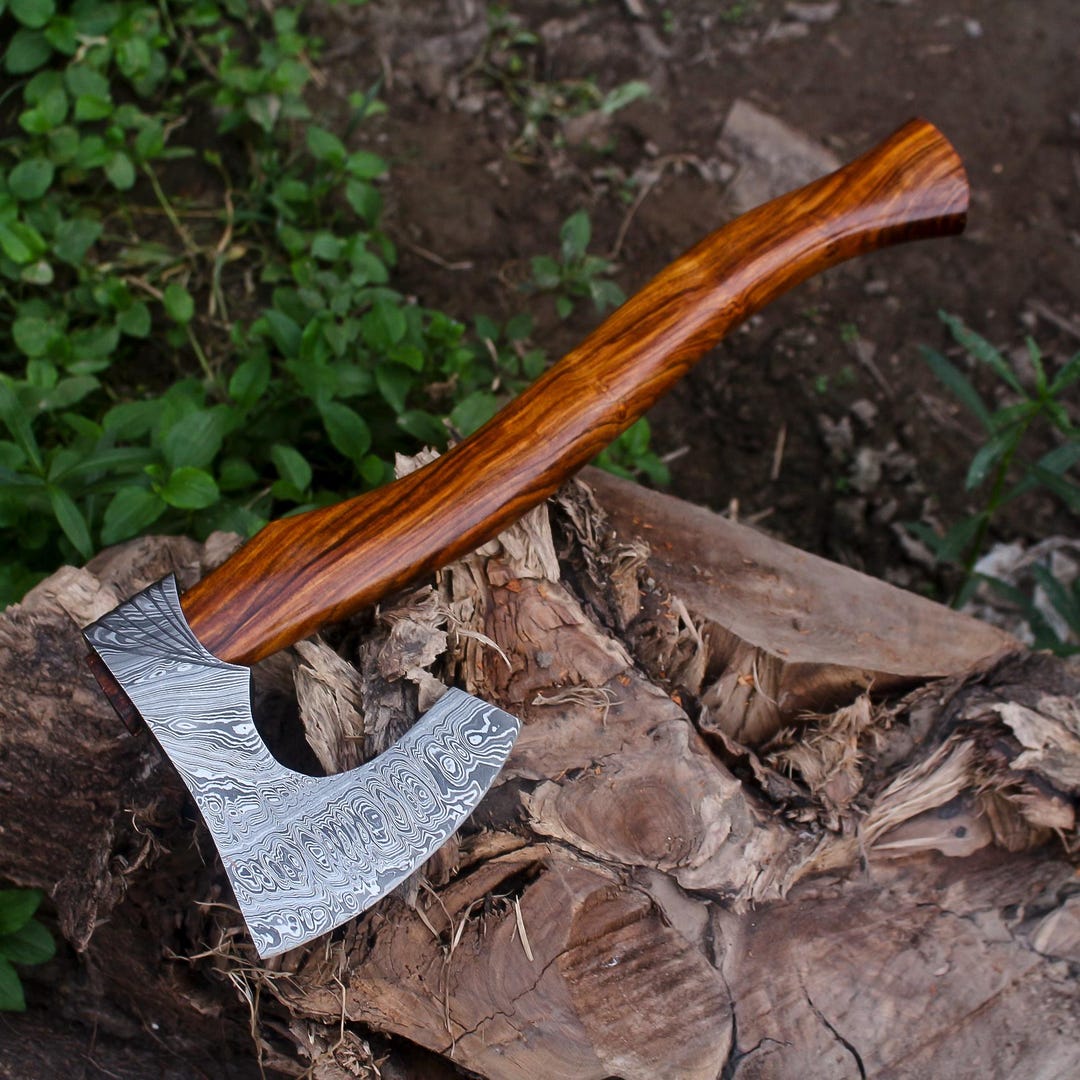 Functional Hand Forged Viking Axe Gift for Men and Women With ...