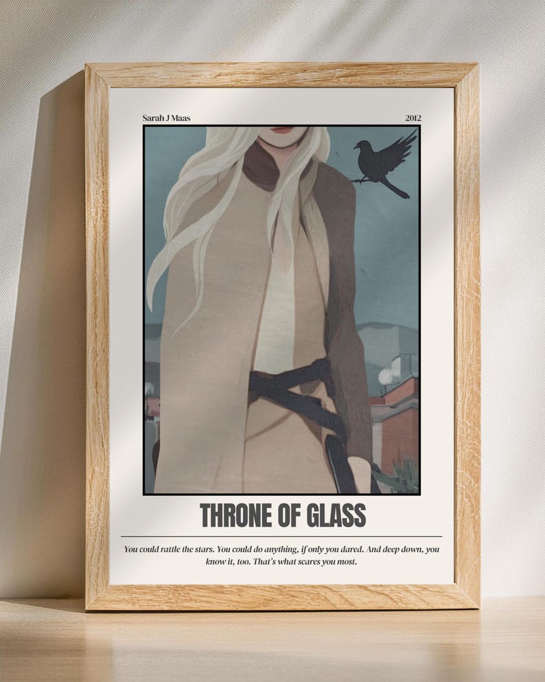 Throne of Glass (TOG) - Digital Art Print - TOG Quote - Etsy