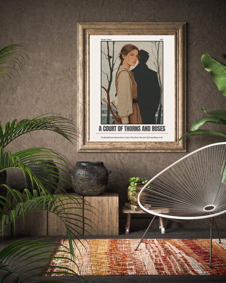 A Court of Thorns and Roses (ACOTAR) Digital Print - Rhys and Feyre - Etsy