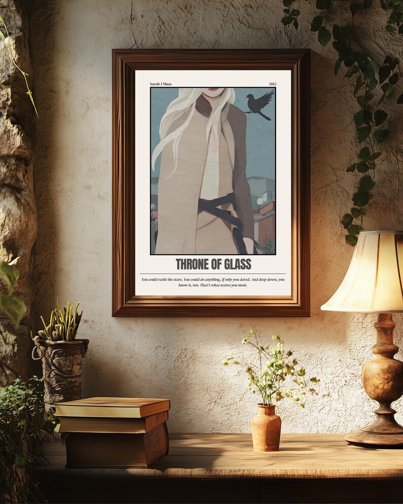 Throne of Glass (TOG) - Digital Art Print - TOG Quote - Etsy