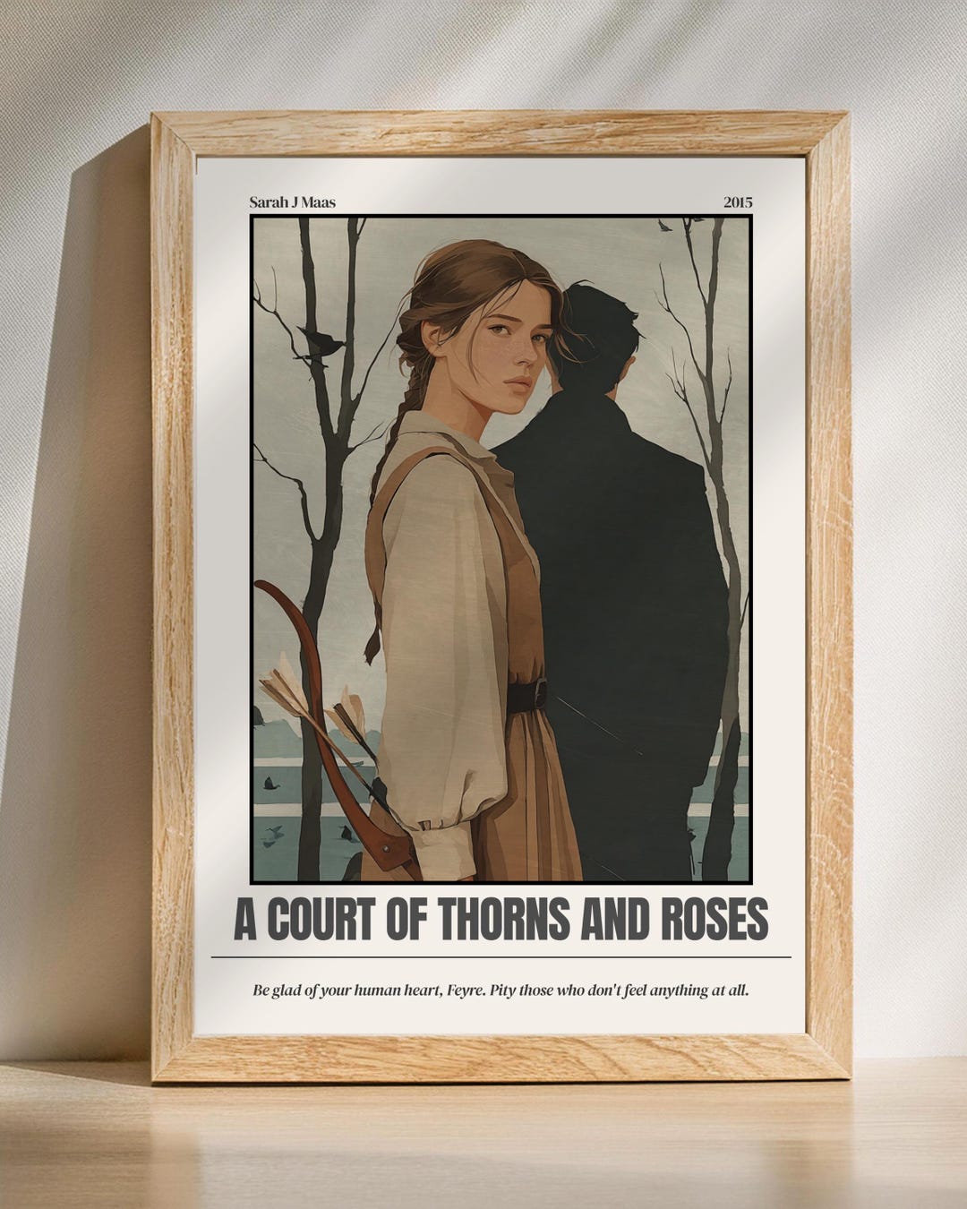A Court of Thorns and Roses (ACOTAR) Digital Print - Rhys and Feyre - Etsy