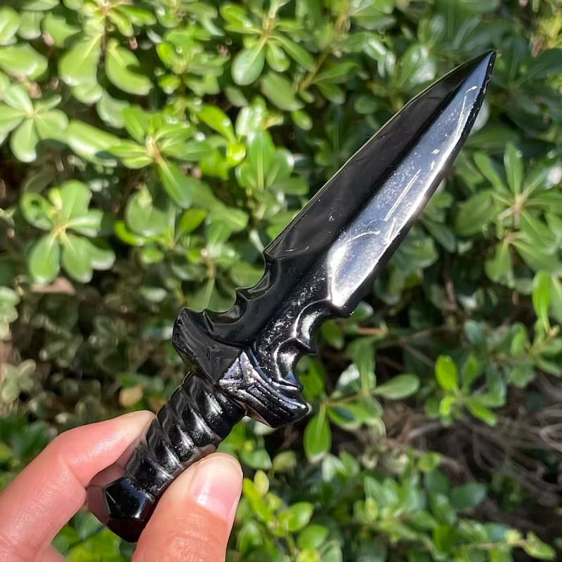 Obsidian Swords - Etsy