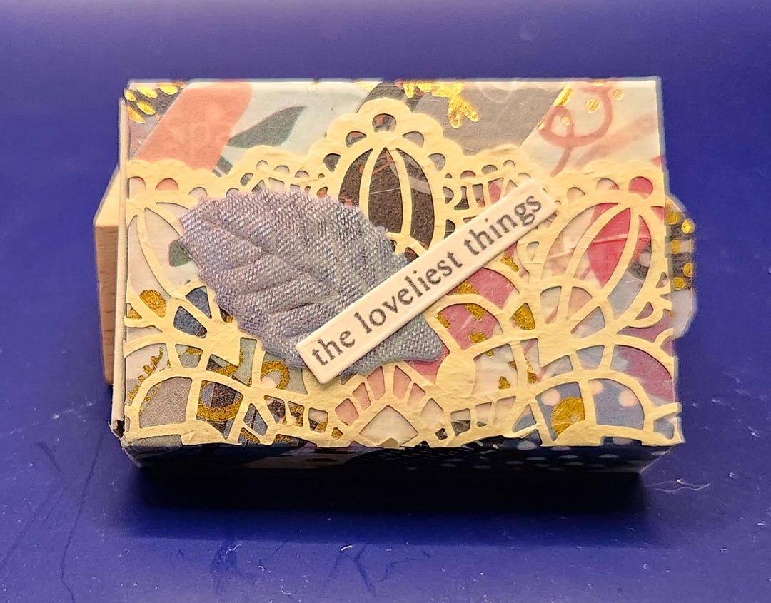 Mini Matchbox Accordion Art Journal - Blank - Etsy