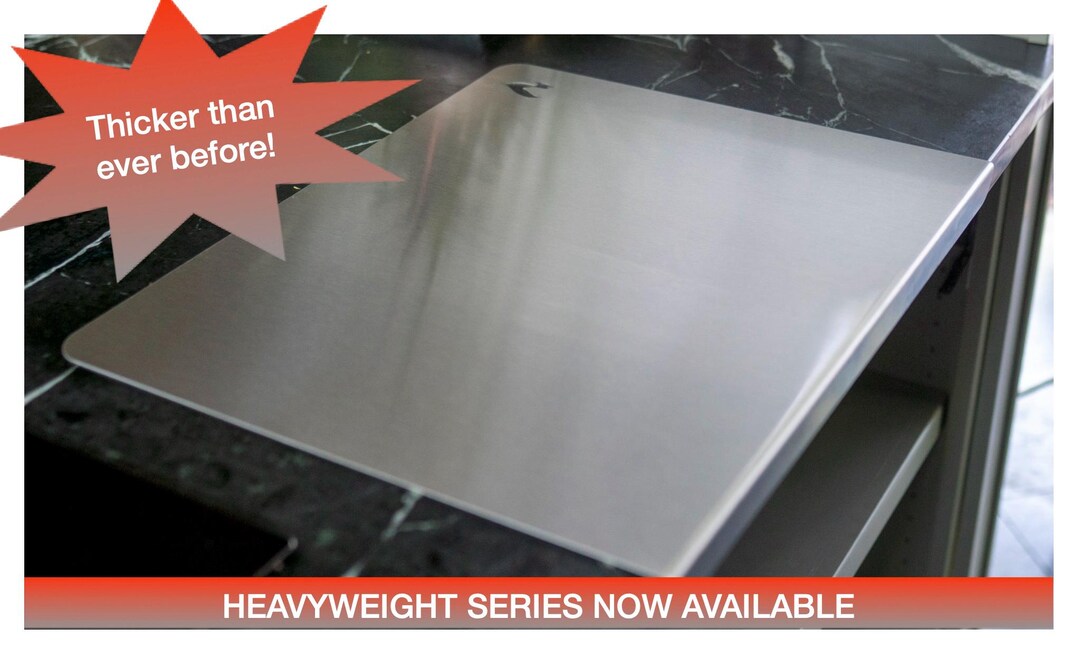 Stainless Steel Cutting Board Brushed Metal Anti-slip - Hygienic ...
