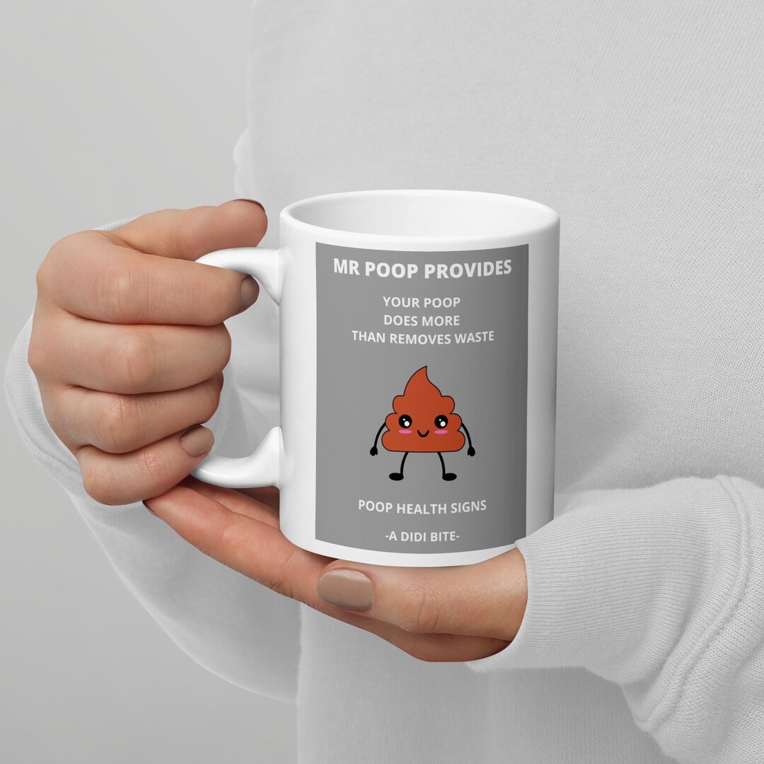 Mr. Poop Provides Mug: Gut Health & Digestive Wellness Gift - Etsy ...