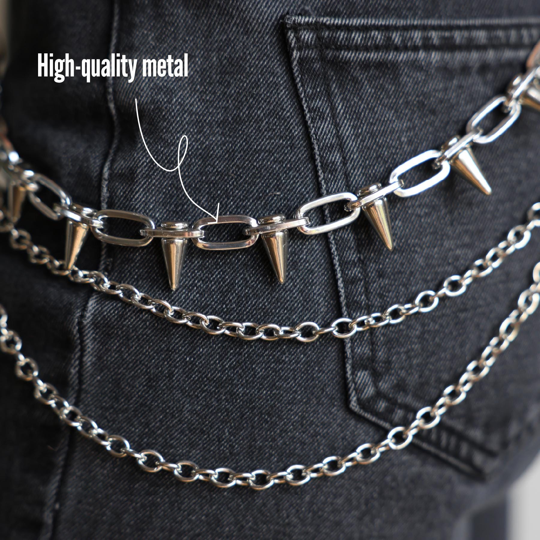 Trouser Chain, Pants Chain Belt, Jean Chain Goth, Wallet Chain, Pocket ...