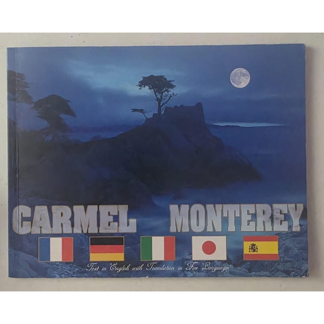 Carmel Monterey Picture Book Landmarks Paperback 72 Pages - Etsy