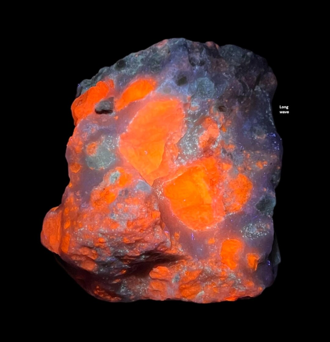 Rare Fluorescent Phosphorescent Deep Purple Color Change ...