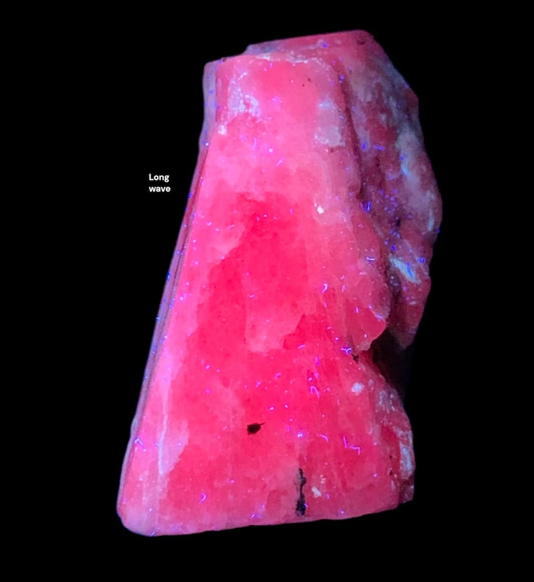 33 Gram Fluorescent Spinel Crystal – Glows Under UV Light, Collectible ...