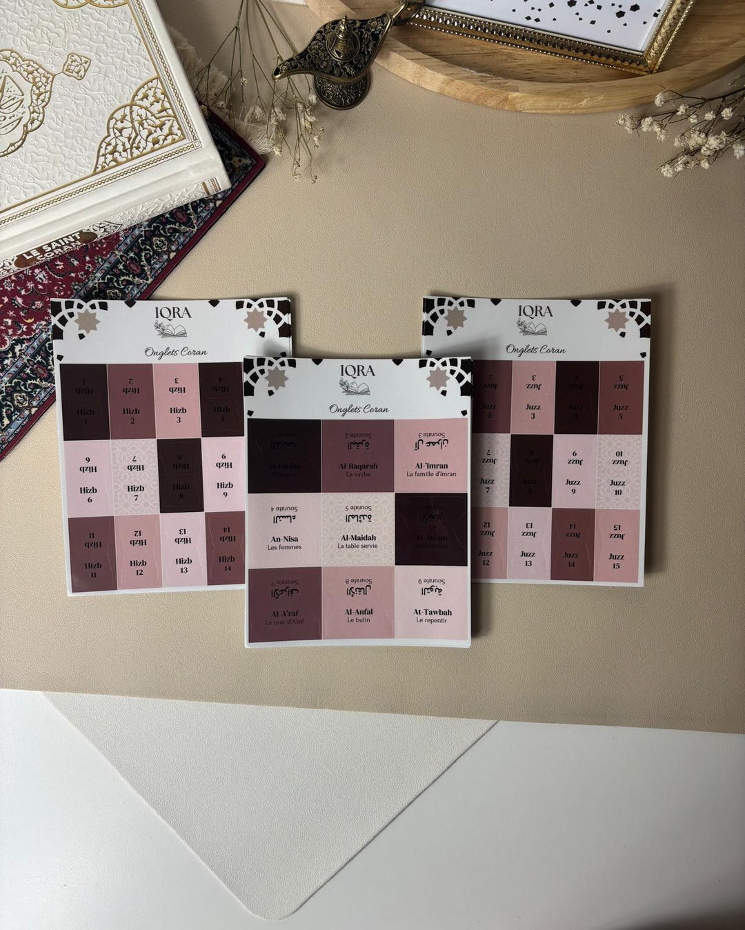 Laminated Quran Tabs - Etsy