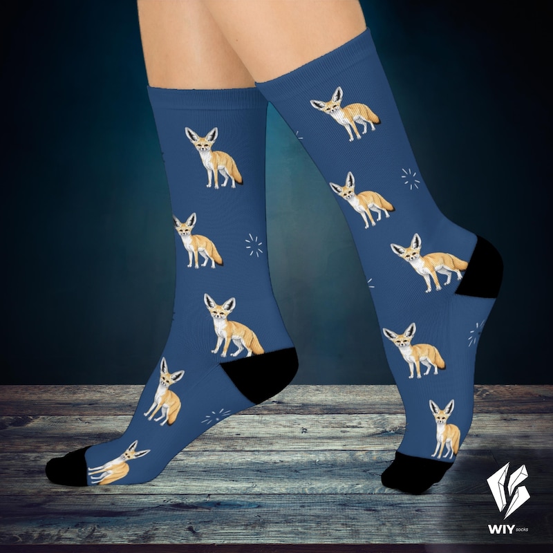 Fox in Socks Ornament - Etsy