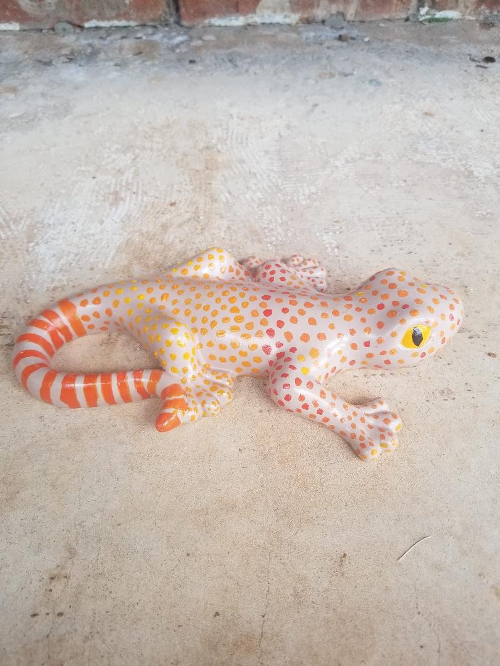 Large Ceramic Geckos Ceramic Home Deco Wall Art - Etsy