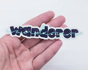 Wanderer Sticker - Etsy
