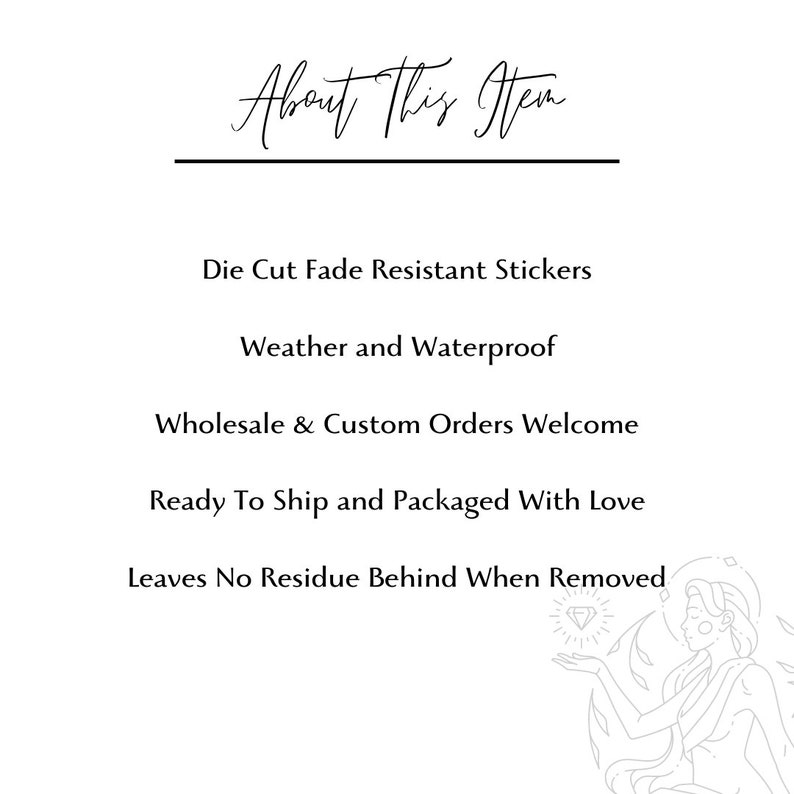 Calling the Elements Die Cut Weather Proof Sticker - Etsy