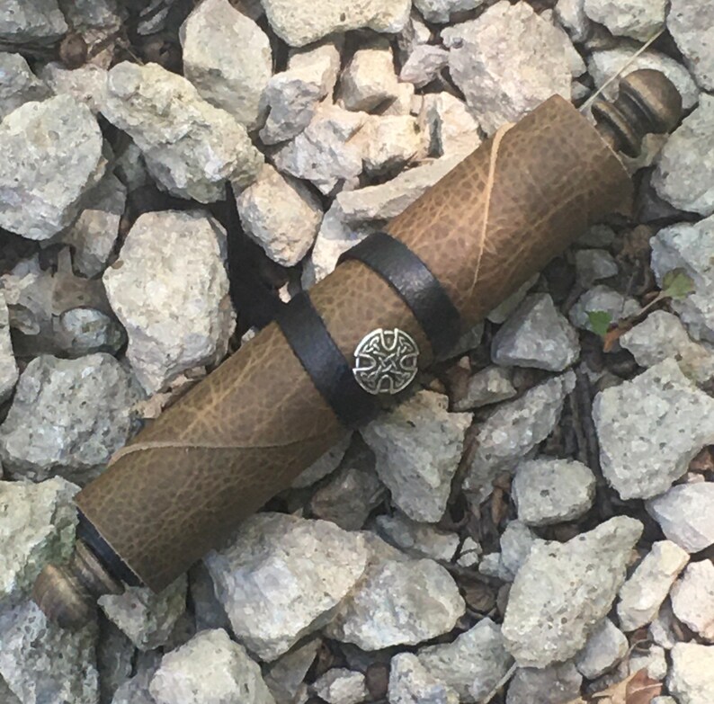 Large Leather Parchment Scroll - Etsy