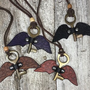 Magic Key Sprites Leather Skeleton Key - Etsy