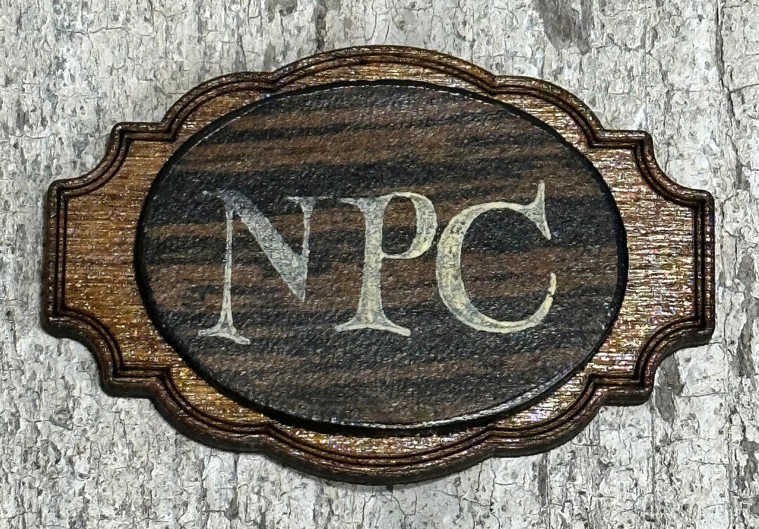 Leather Wood Pins LARP Ren Fair Gaming NPC - Etsy