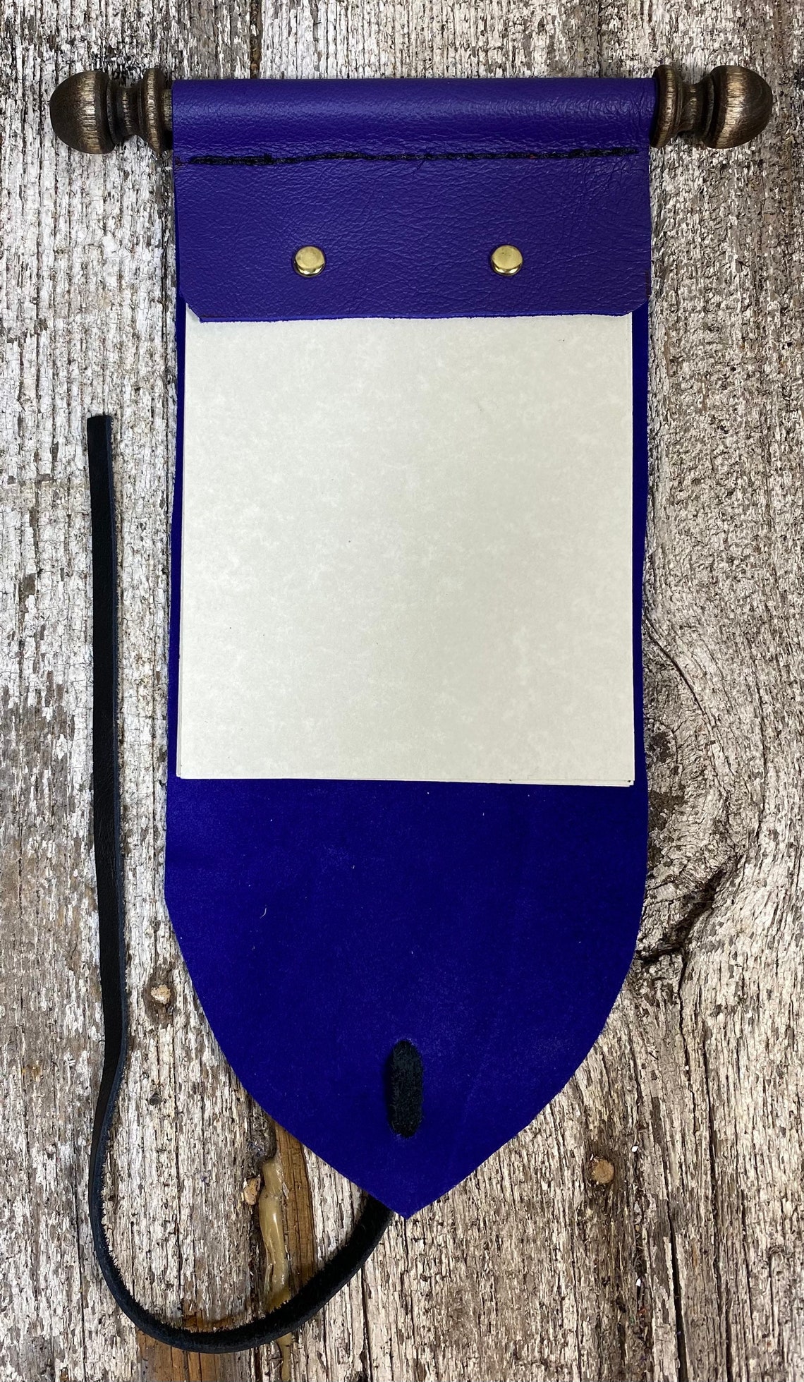 Leather Mini Pocket Scroll Parchment COLORS - Etsy