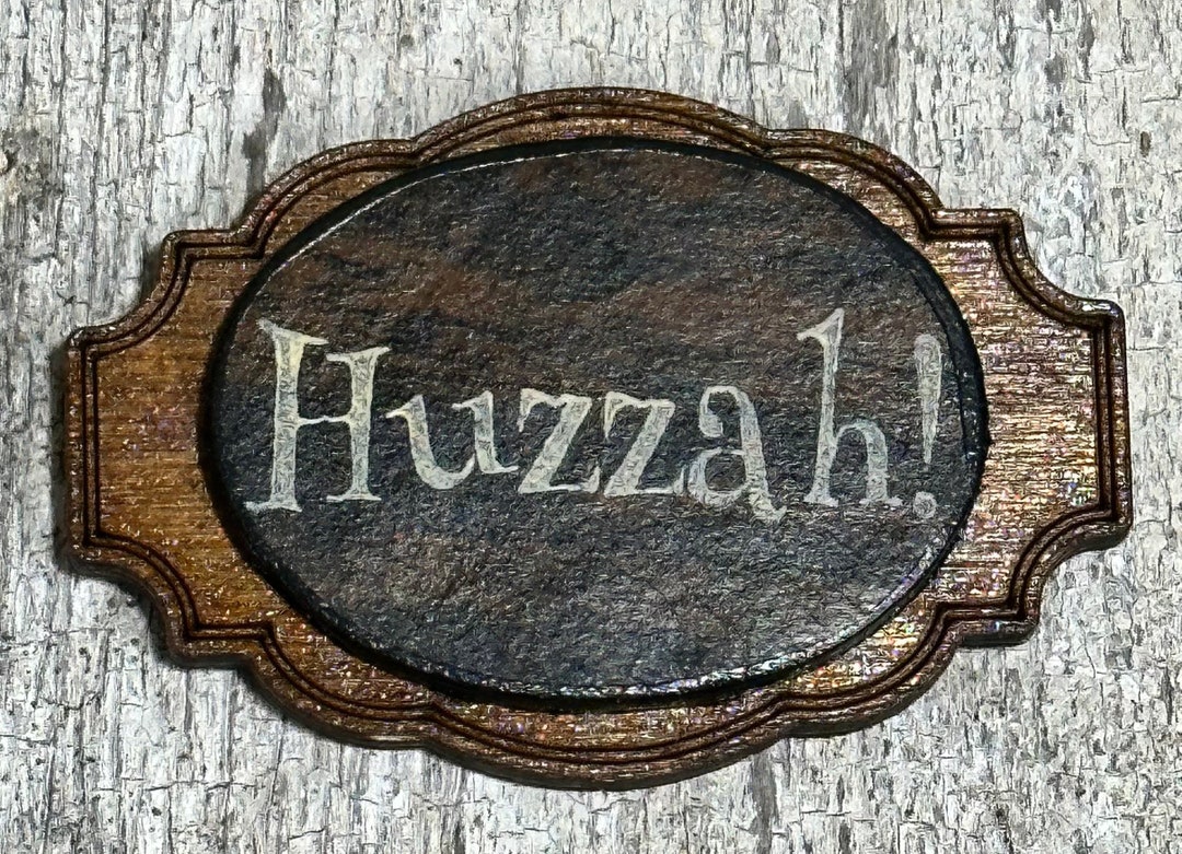 Leather Wood Pins LARP Ren Fair Huzzah! - Etsy