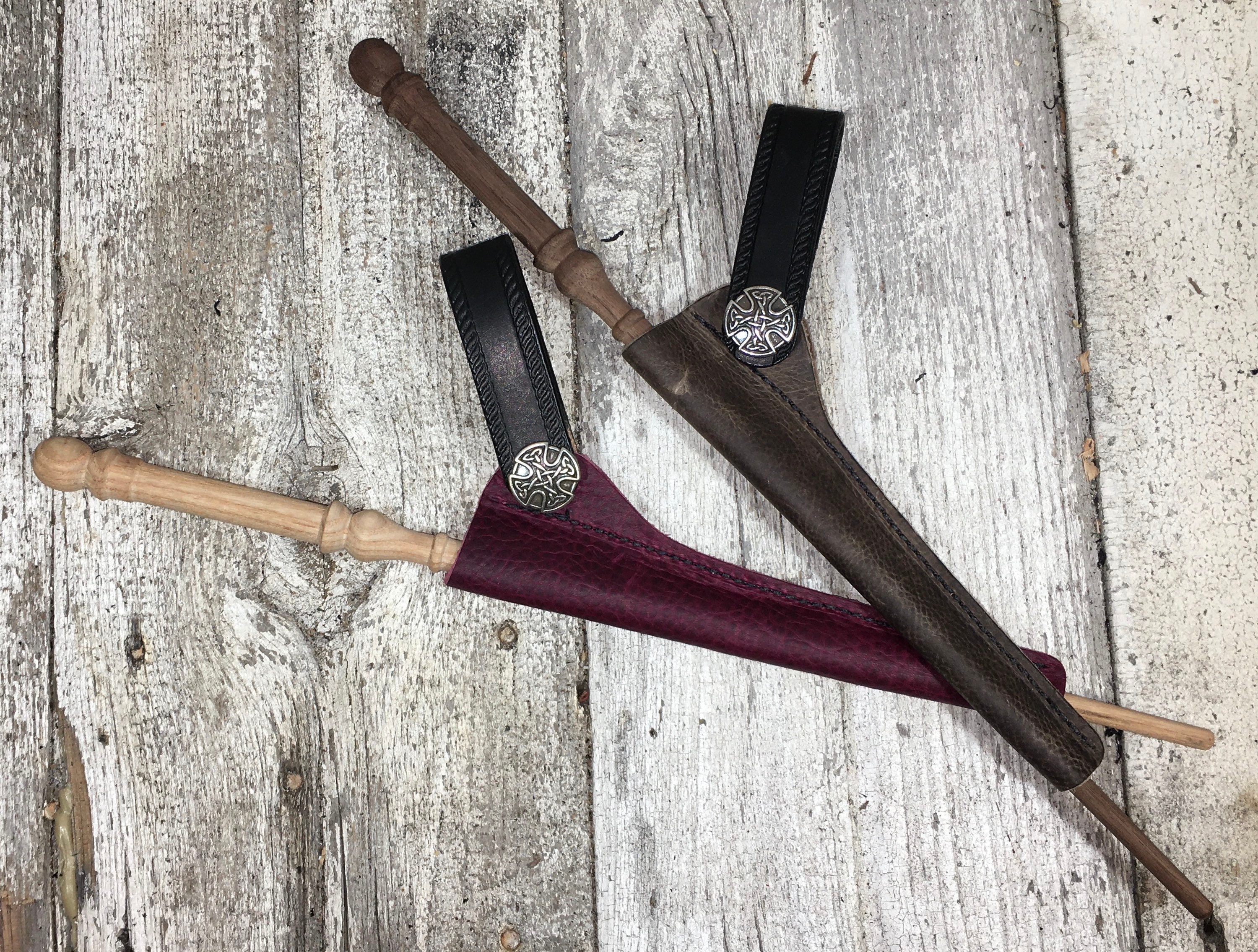 Leather Wand Holster - Etsy