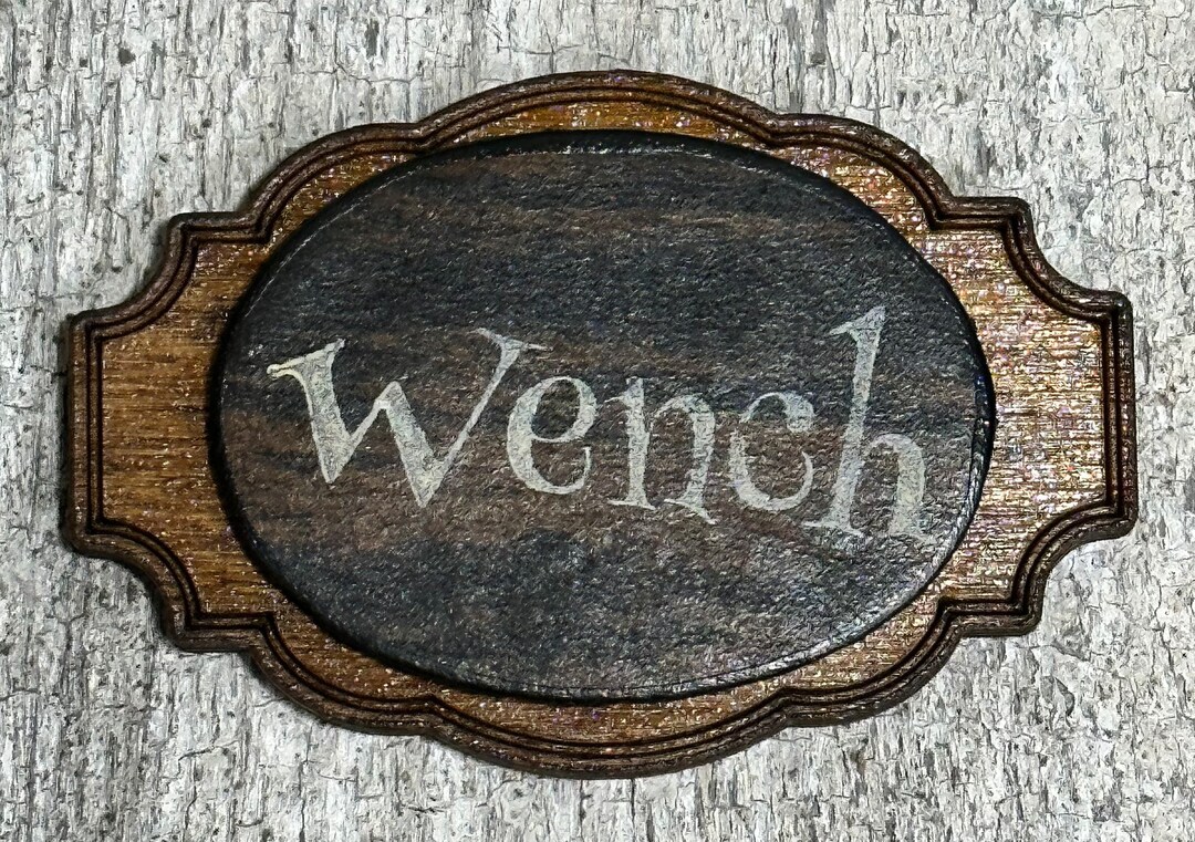 Leather Wood Pins LARP Ren Fair Gaming Wench - Etsy