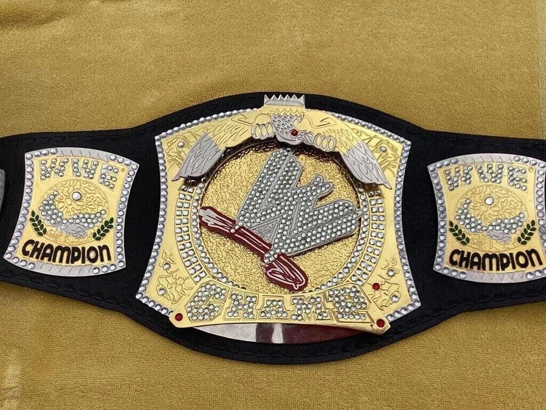Spinner Replica Championship Belt – Adult Size, Metal Plates 4mm - Etsy