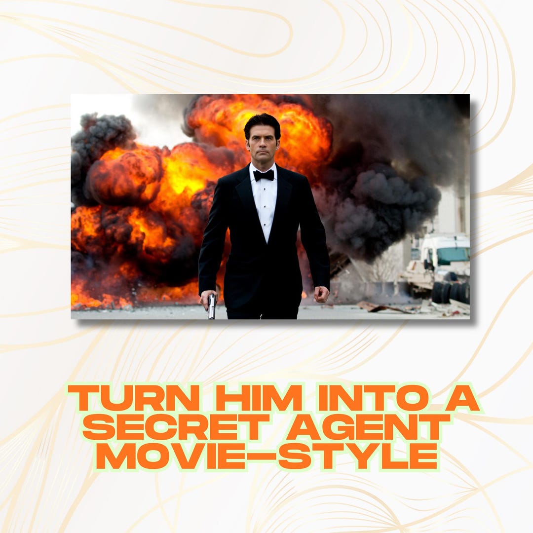 Secret Agent Photo Transformation | Turn Your Photo Into Spy Movie ...