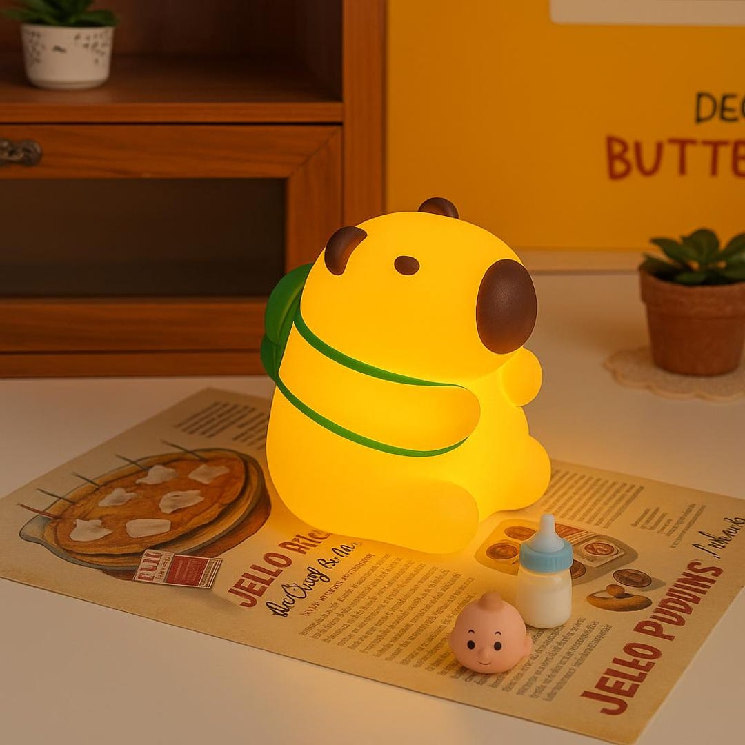 Kawaii Capybara Lamp - Soft GLOW LED Night Light - Etsy
