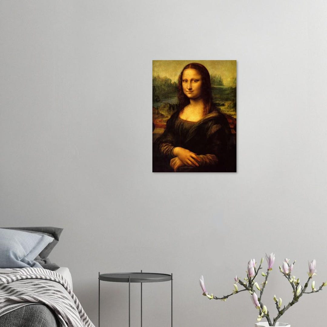 Mona Lisa Fine Art Poster - 24x36 in Giclée Print - Vibrant Colors ...