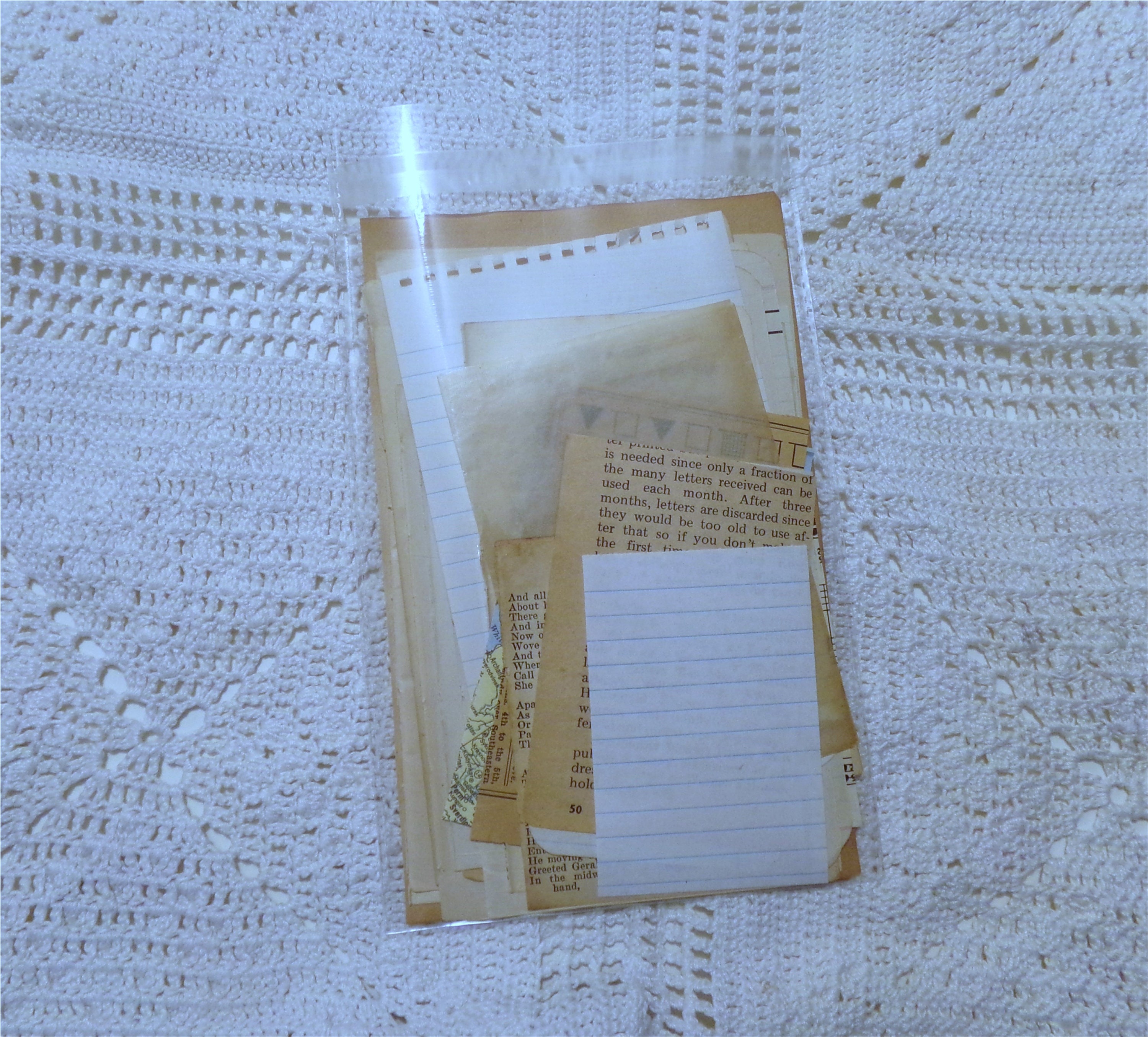 Mini Vintage Paper Pack20 Piecesdaily Planner - Etsy