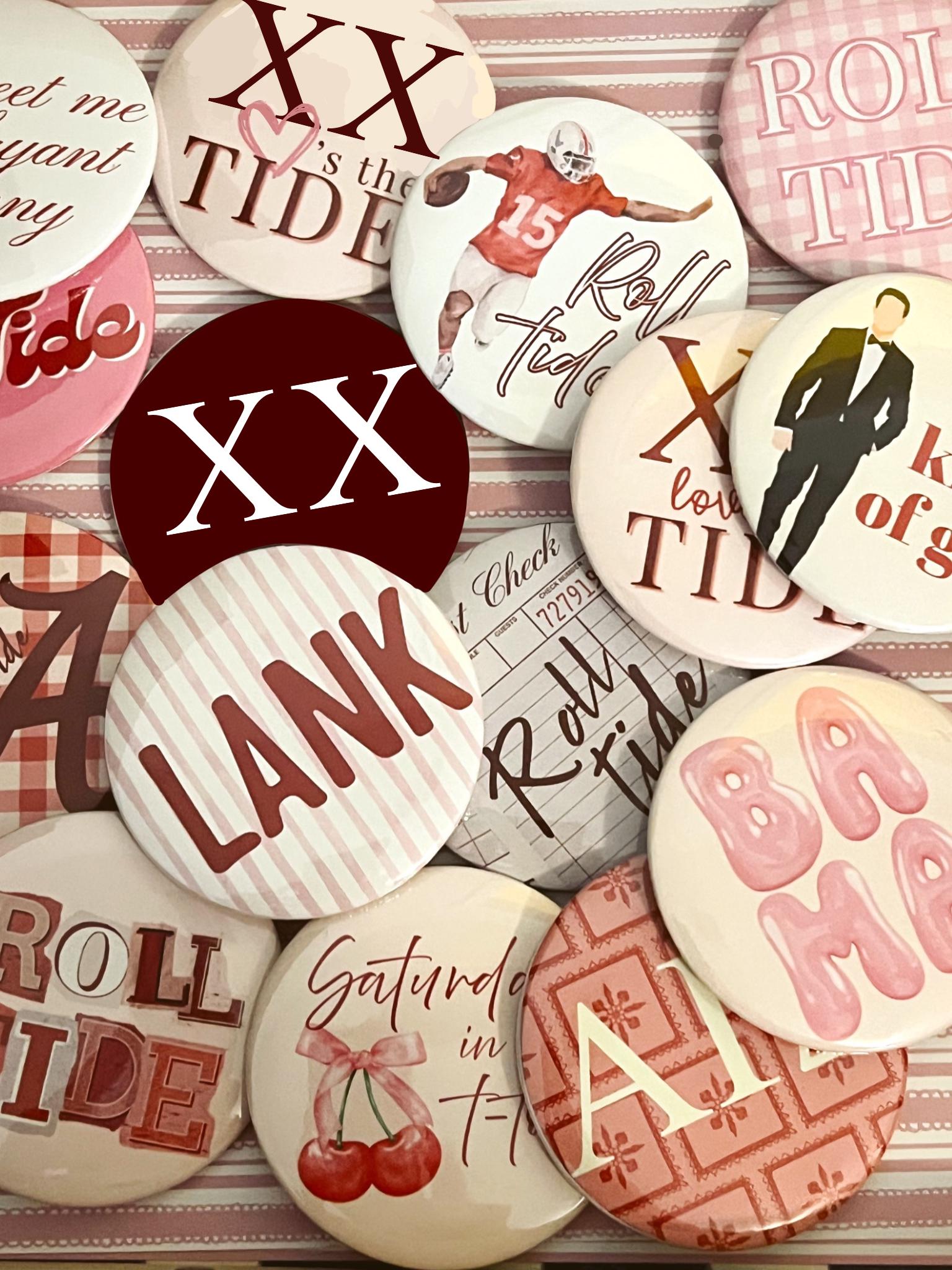 University of Alabama Gameday Buttons Sorority - Etsy